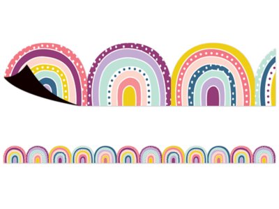 Oh Happy Day! Rainbow Magnetic Border at Lakeshore Learning