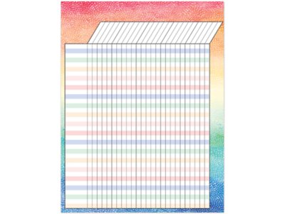 Watercolor Incentive Chart at Lakeshore Learning