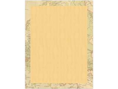 Travel the Map! Blank Poster at Lakeshore Learning