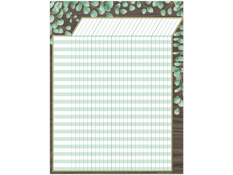 Eucalyptus Incentive Chart at Lakeshore Learning