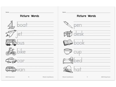 Printing Practice Workbook - Pre K-Gr. 1 at Lakeshore Learning