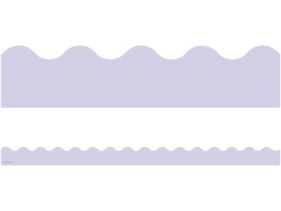 Pastel Pop Lavender Scalloped Border at Lakeshore Learning