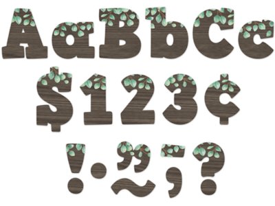 Punch-Out Letters | Classroom Bulletin Board Decor | Lakeshore®