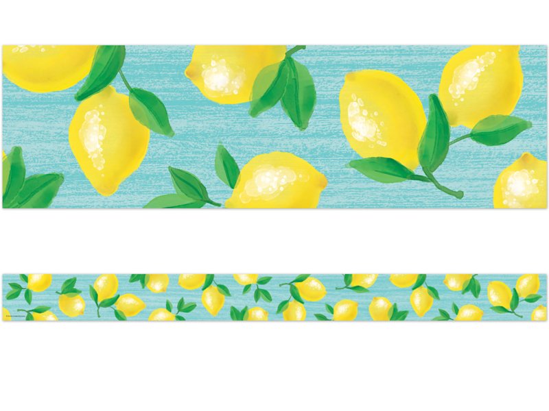 Lemon Zest Border at Lakeshore Learning