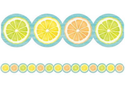 Lemon Zest Border at Lakeshore Learning