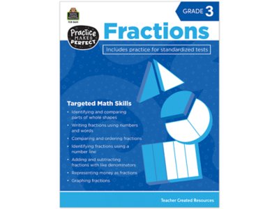 Fractions Practice Workbook - Gr. 3 at Lakeshore Learning