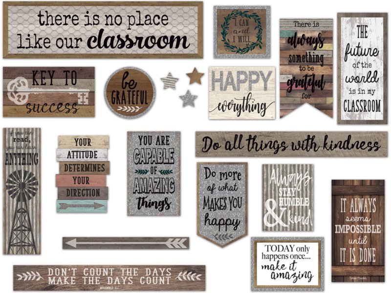 Home Sweet Classroom Bulletin Board Set at Lakeshore Learning
