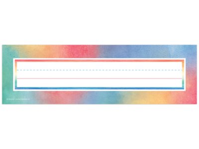 Chevron Nameplates - Variety Pack at Lakeshore Learning