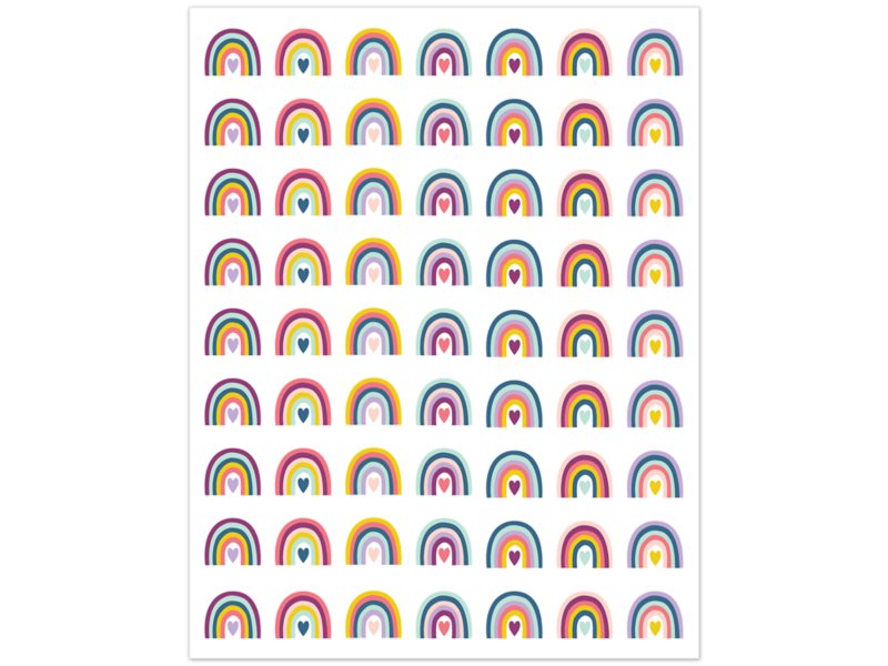 Oh Happy Day! Rainbow Mini Stickers at Lakeshore Learning