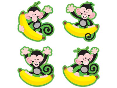 Monkey Mischief Mini Accents at Lakeshore Learning
