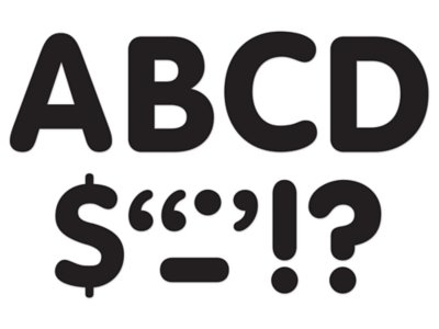 Punch-Out Letters | Classroom Bulletin Board Decor | Lakeshore®
