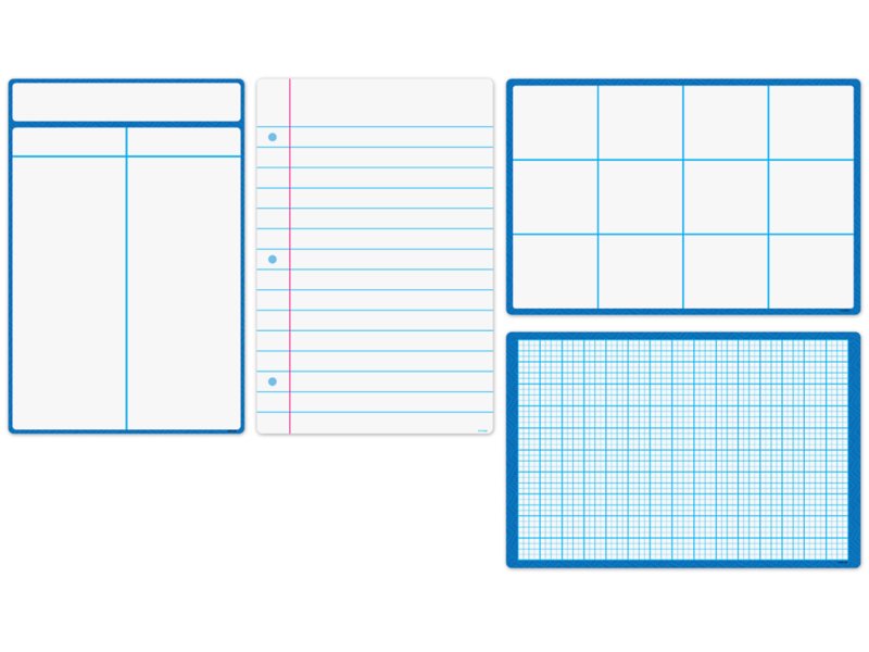 Write & Wipe Note Sheets Learning Set at Lakeshore Learning