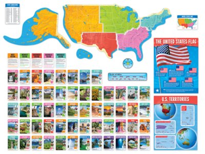 The United States Learning Set at Lakeshore Learning