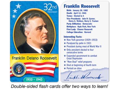U.S. Presidents Pocket Flash Cards at Lakeshore Learning