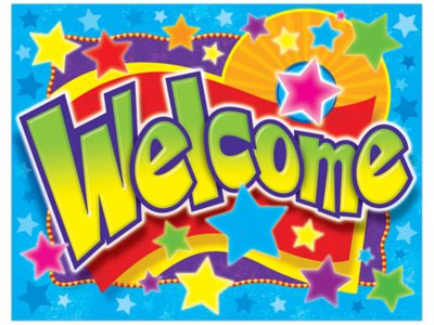 Bright Stars Welcome Poster at Lakeshore Learning