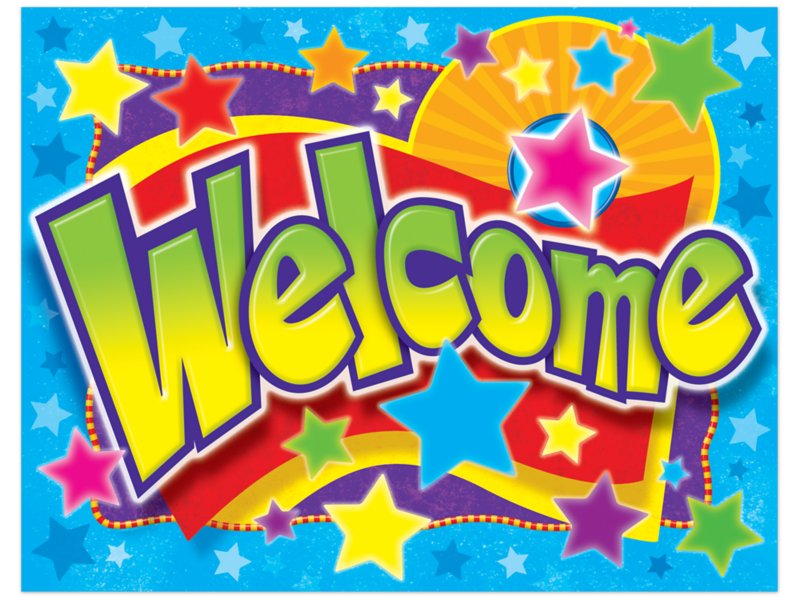 Bright Stars Welcome Poster at Lakeshore Learning