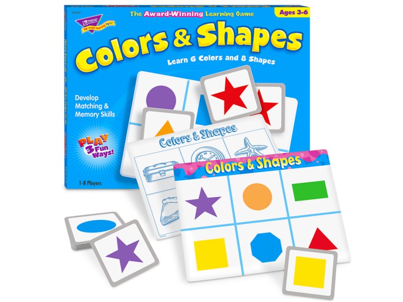 Colors & Shapes Matching Game at Lakeshore Learning