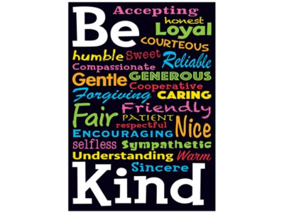 Be…Kind Poster at Lakeshore Learning
