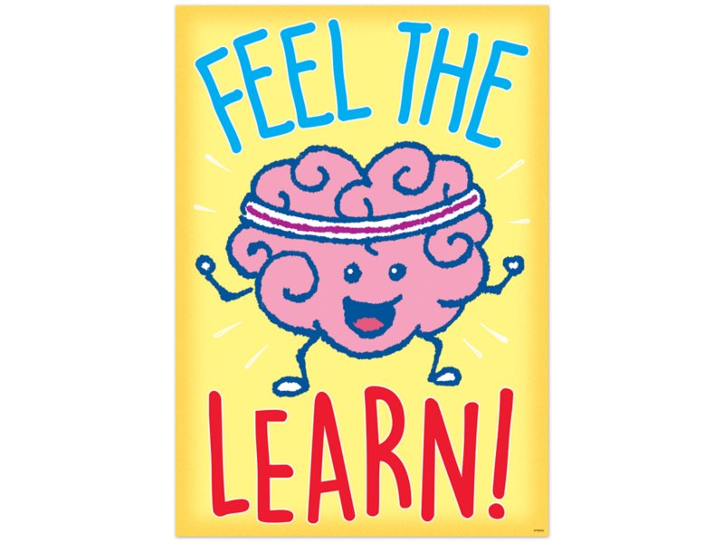 Feel the Learn Poster at Lakeshore Learning