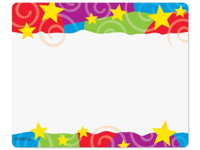 Stars ’n’ Swirls Name Tags at Lakeshore Learning