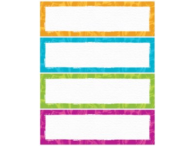 Chevron Nameplates - Variety Pack at Lakeshore Learning