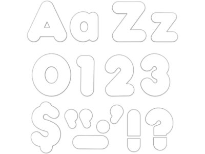 Punch-Out Letters | Classroom Bulletin Board Decor | Lakeshore®