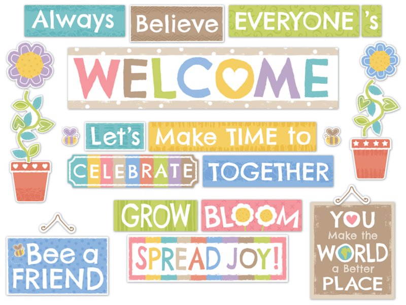 Good to Grow Welcome Bulletin Board Set at Lakeshore Learning