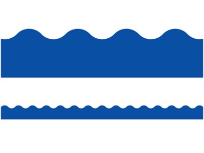 Royal Blue Scalloped Border at Lakeshore Learning