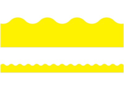 Yellow Scalloped Border at Lakeshore Learning