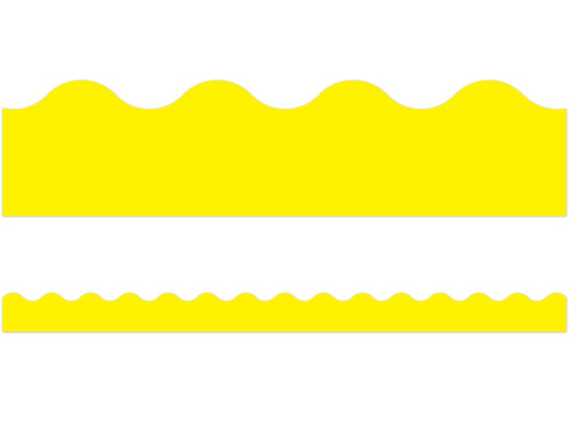 Yellow Scalloped Border at Lakeshore Learning