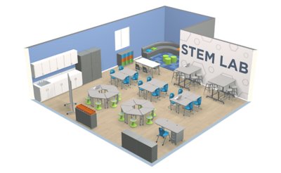 STEM Lab Custom Layouts | Lakeshore® Furniture