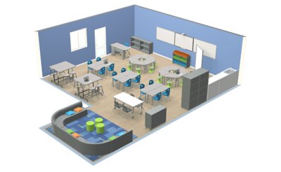 STEM Lab Layout | Lakeshore® Furniture