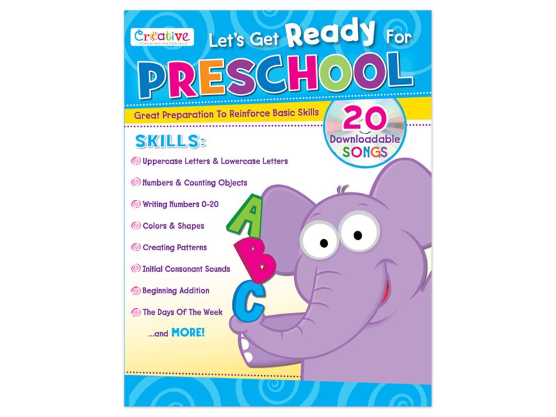 Let’s Get Ready for Preschool Workbook at Lakeshore Learning