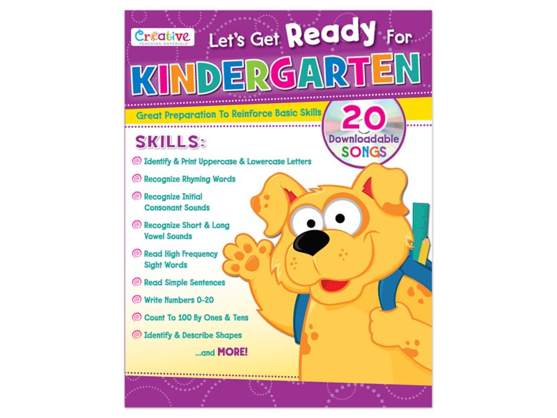 Let’s Get Ready for Kindergarten Workbook at Lakeshore Learning