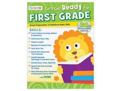 Let’s Get Ready for First Grade Workbook at Lakeshore Learning