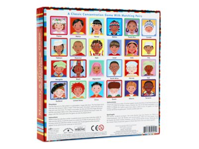 Kids Around the World Memory Match Game at Lakeshore Learning