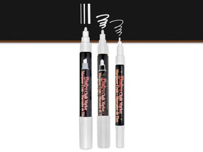 White Wet-Erase Chalk Markers - Set of 3 at Lakeshore Learning
