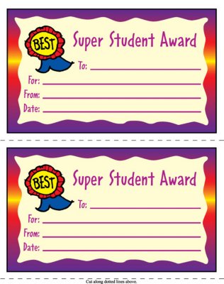 Super Student Award | Lakeshore® Learning Materials
