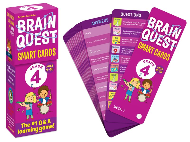 Brain Quest Challenge Cards - Gr. 4 at Lakeshore Learning