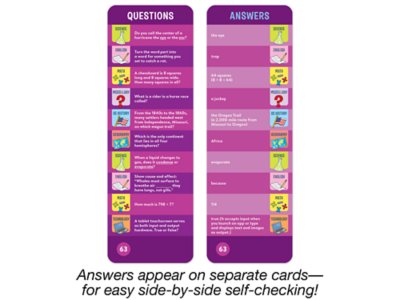 Brain Quest Challenge Cards - Gr. 4 at Lakeshore Learning