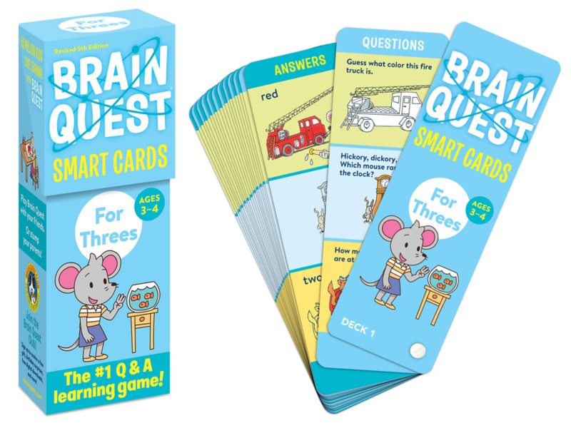 Brain Quest Challenge Cards - Preschool-Pre K at Lakeshore Learning
