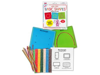 Wikki Stix® Basic Shapes Kit at Lakeshore Learning