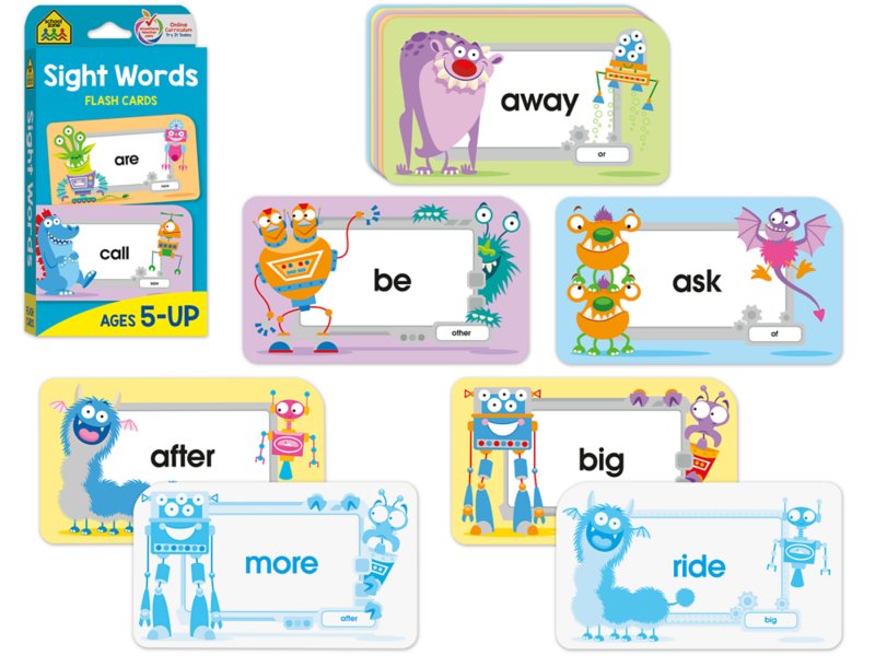 Sight-Words Flash Cards at Lakeshore Learning