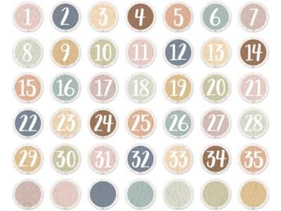 Everyone Is Welcome Magnetic Numbers at Lakeshore Learning