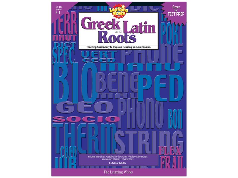 Greek & Latin Roots Workbook at Lakeshore Learning