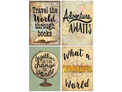 Travel the Map! Blank Poster at Lakeshore Learning