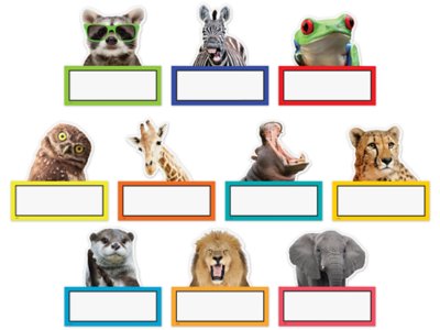 Go Wild Animals Accents at Lakeshore Learning