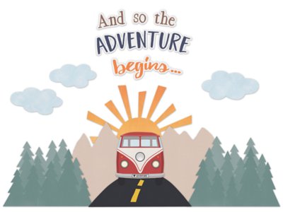 Moving Mountains Adventure Begins Bulletin Board Set at Lakeshore Learning