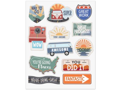Moving Mountains Motivational Stickers at Lakeshore Learning