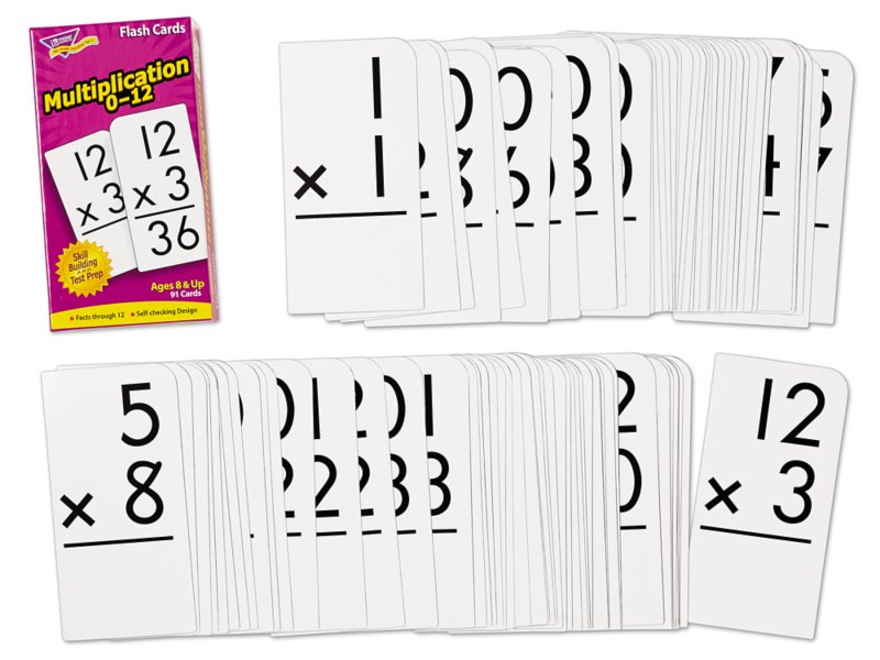 Multiplication 0-12 Flash Cards at Lakeshore Learning